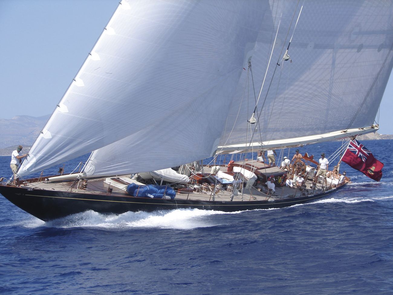 SHAMROCK V Yacht Photos - 37m Luxury Sail Yacht for Charter