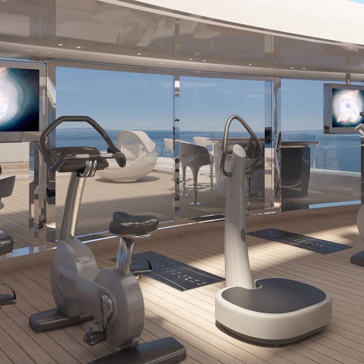 Charter Yachts with Incredible Onboard Gyms