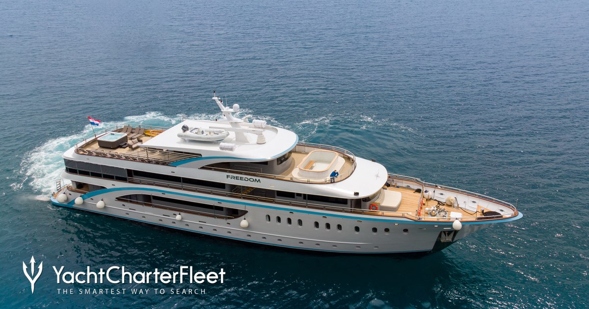 FREEDOM Yacht Layout / General Arrangement Plans - 48m Radez Motor Yacht