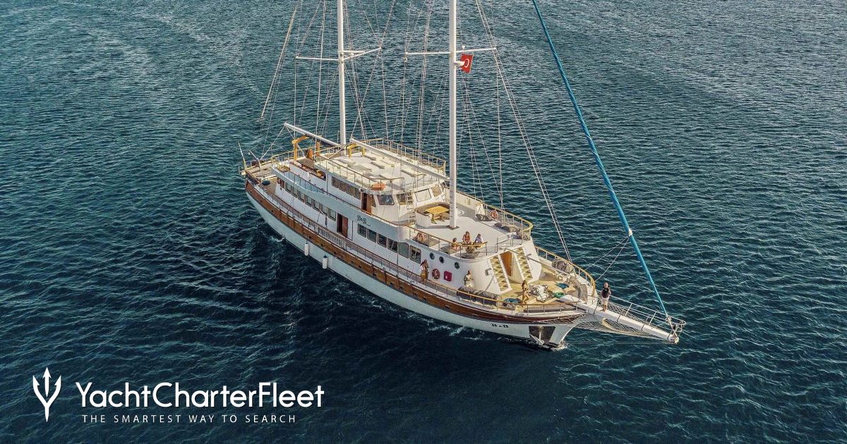 BOREAS Yacht Layout / General Arrangement Plans - 43m Custom Sail Yacht