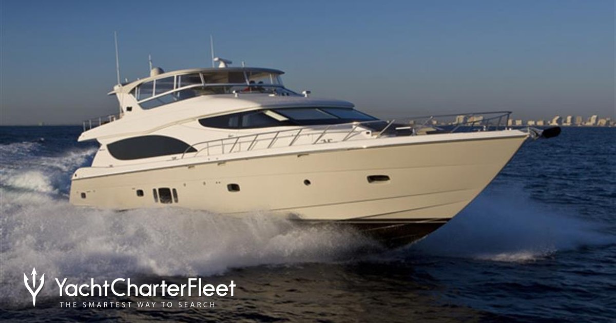 HATTERAS 80 Yacht Charter Brochure - Download PDF