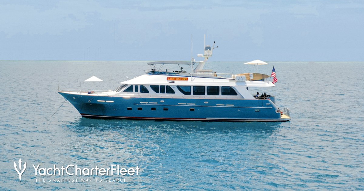 LADY VICTORY Yacht Charter Price - Rayburn Custom Yachts Luxury Yacht ...