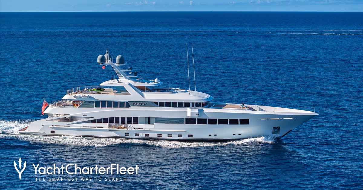 ROCK.IT Yacht Layout / General Arrangement Plans - 60m Feadship Motor Yacht