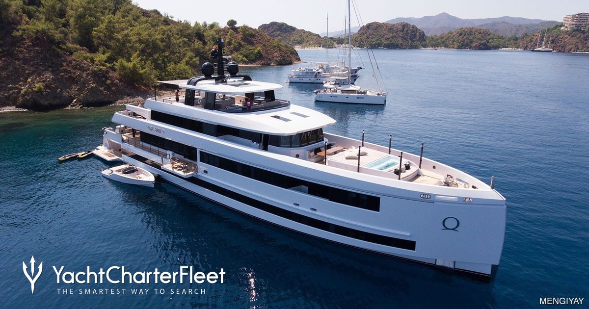 AQUARIUS Yacht Layout / General Arrangement Plans - 46m Mengi Yay Motor ...