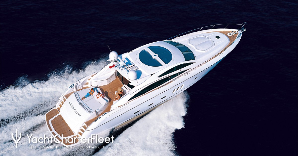 AQUILA Yacht Layout / General Arrangement Plans - Sunseeker
