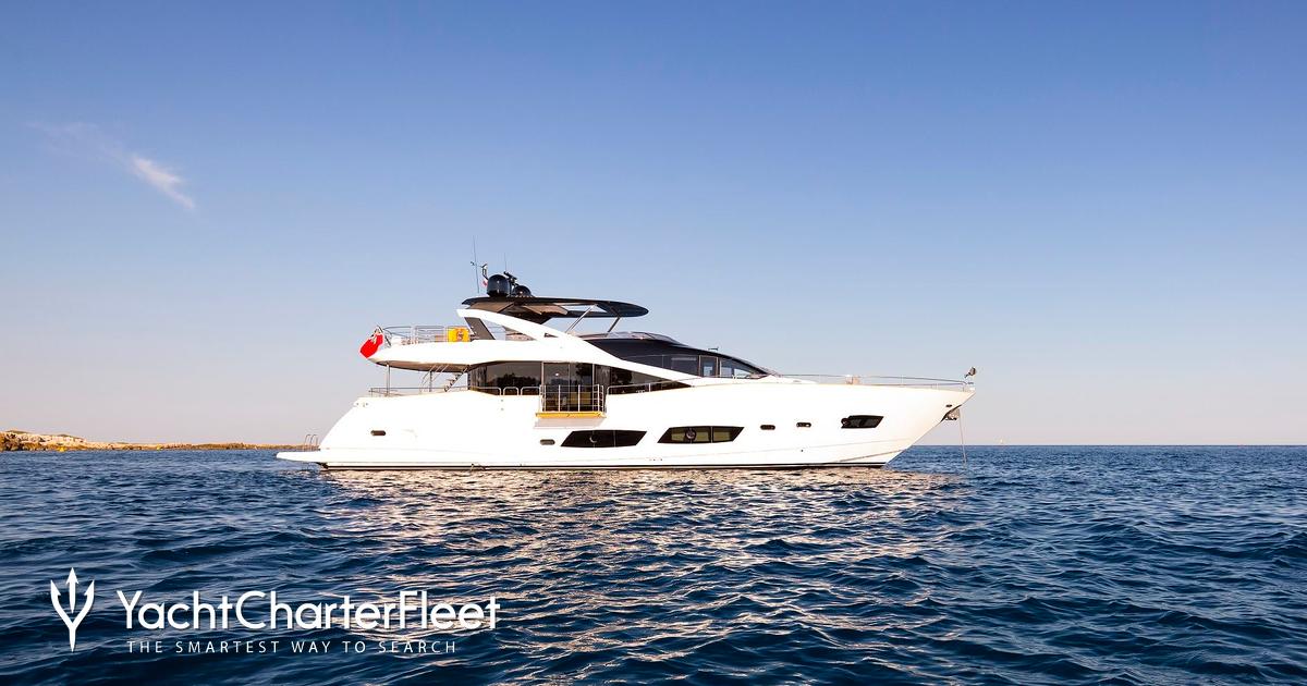 ULTRAVIOLET Yacht Layout / General Arrangement Plans - 28m Sunseeker ...