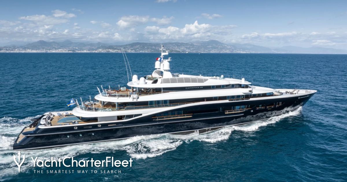CARINTHIA VII Yacht Layout / General Arrangement Plans - 97m Lurssen ...