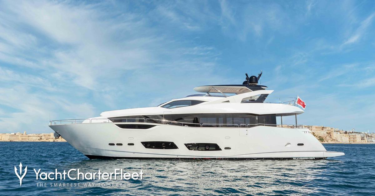 NEW EDGE Yacht Layout / General Arrangement Plans - 28m Sunseeker Motor ...