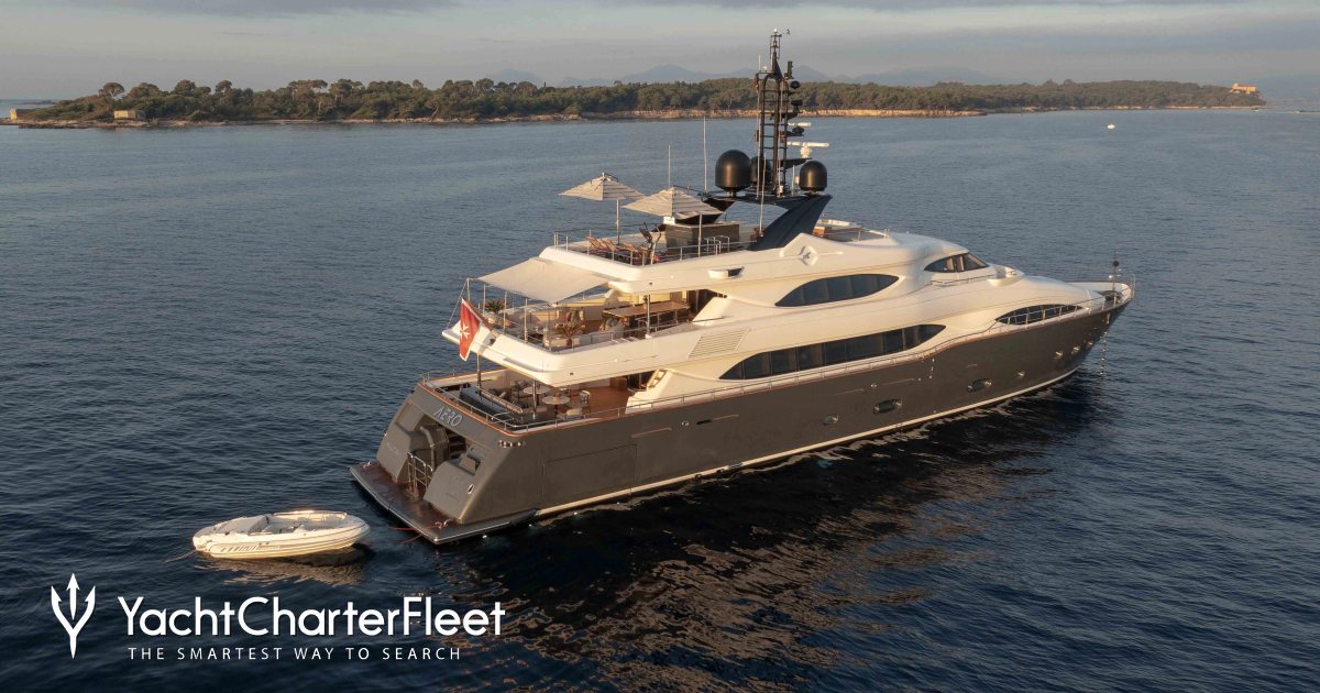 AERO Yacht Layout / General Arrangement Plans - 40m CRN Yachts Motor Yacht