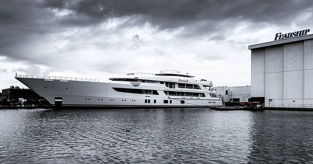 Feadship launches Project 707 as superyacht BOARDWALK | YachtCharterFleet