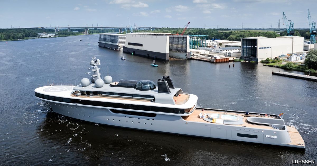 Project COSMOS Launched: Game-changing 114M Lürssen Fuel-Cell ...