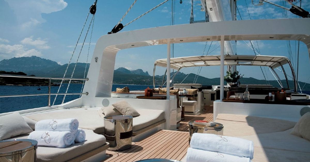 Luxury Sailing Yacht SALUTE Renamed BAYESIAN | YachtCharterFleet