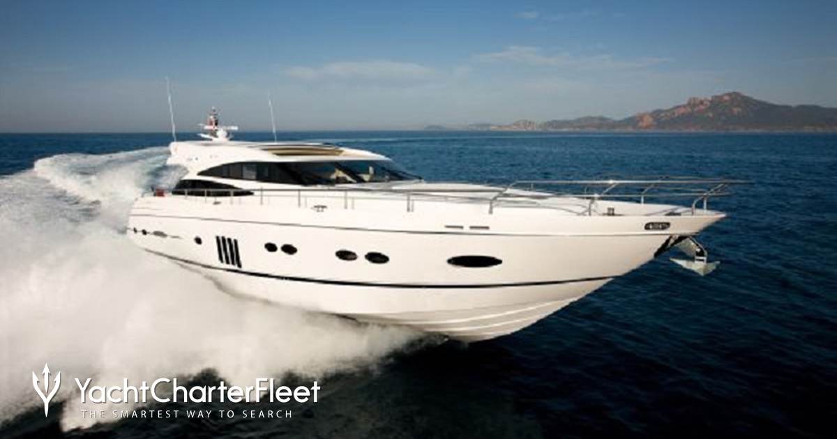 PRINCESS V78 Yacht Layout / General Arrangement Plans - Princess Yachts