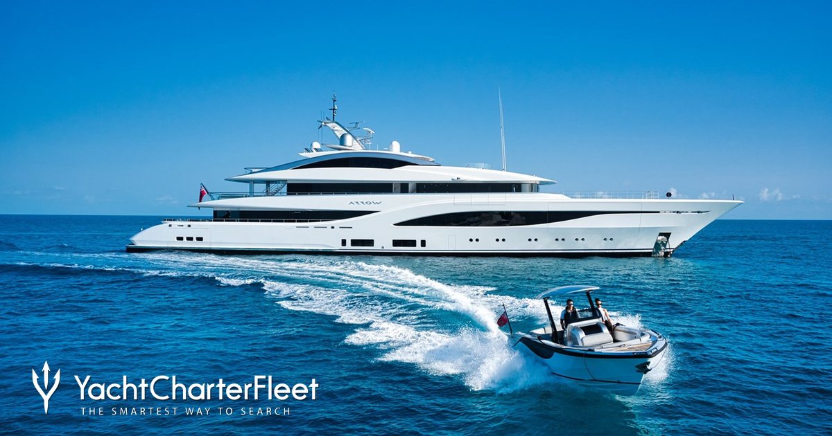ARROW Yacht Charter Price - Feadship Luxury Yacht Charter