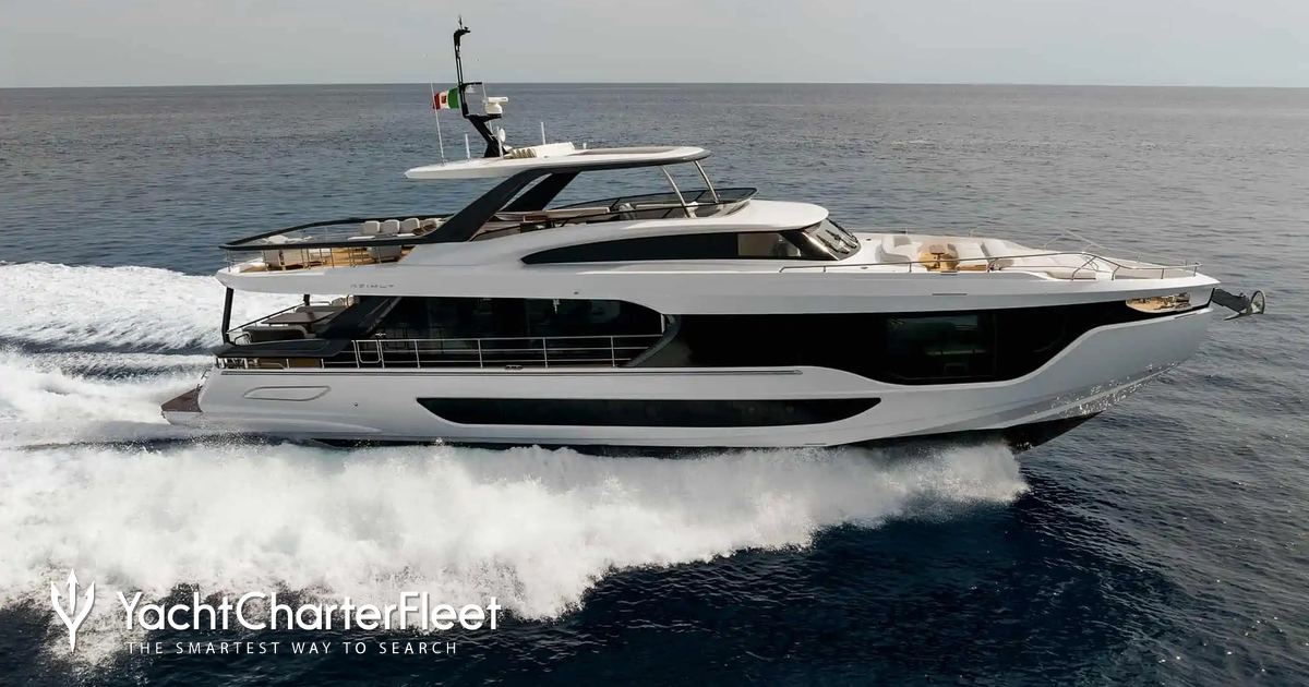 ALADDIN SANE Yacht Charter Price - Azimut Yachts Luxury Yacht Charter