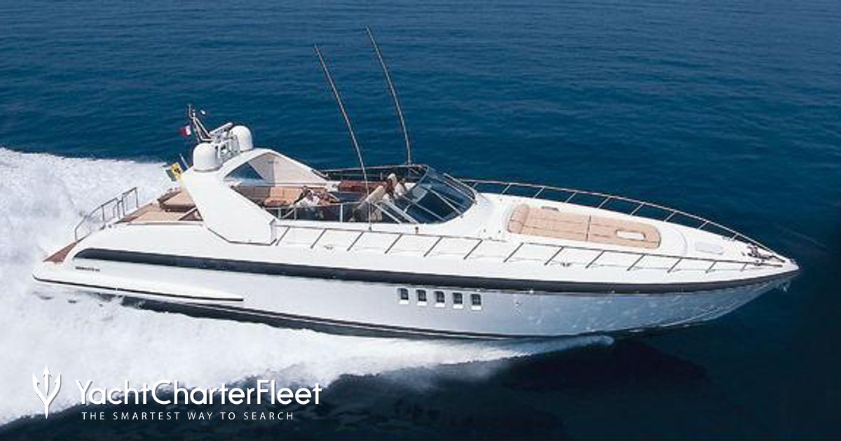 XCLUSIVE 36 Yacht Layout / General Arrangement Plans - Mangusta Yachts
