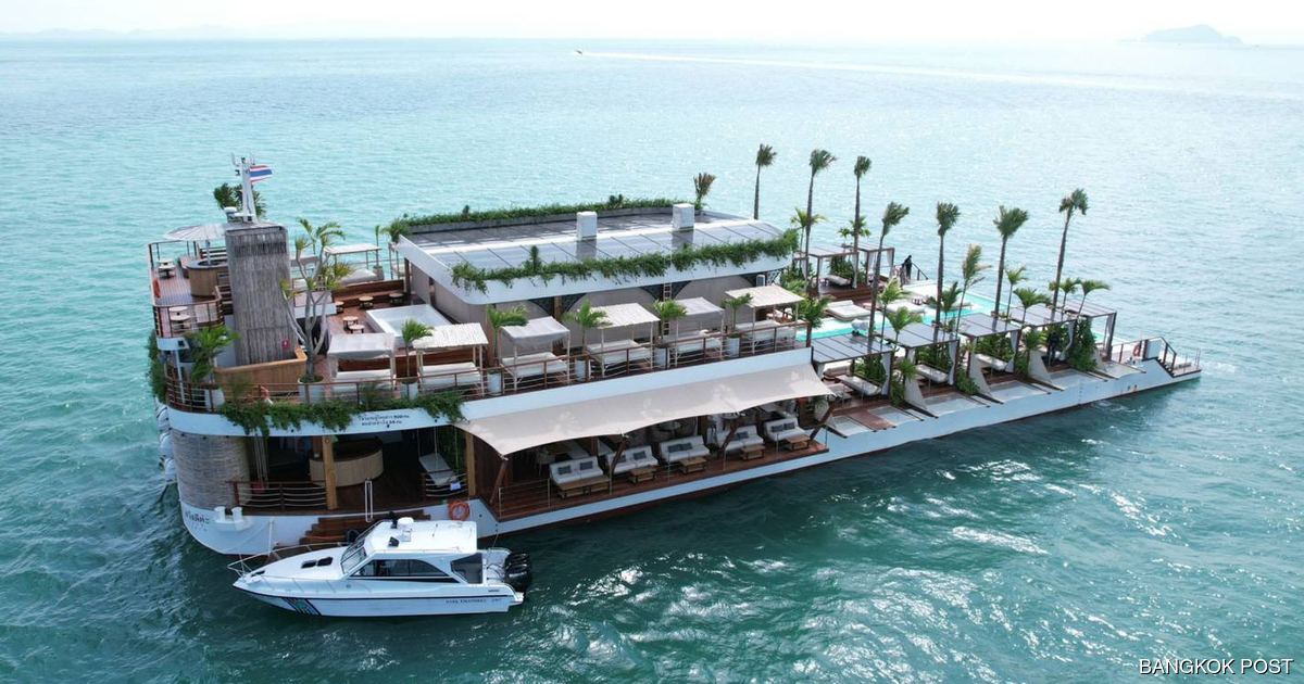 Thailand's YONA Floating Beach Club open for showstopping yacht ...