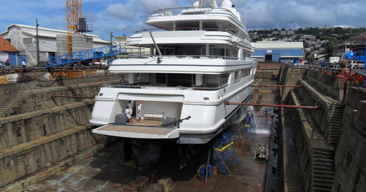 Caribbean Dry Dock Facility Opens Up To Superyachts Yachtcharterfleet