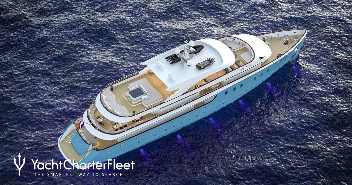 OHANA Yacht Charter Price - Custom Luxury Yacht Charter