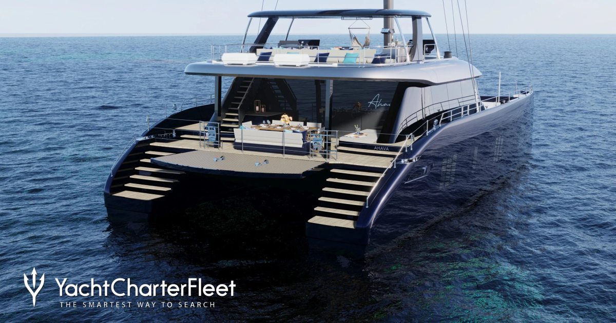 AHAVA Yacht Layout / General Arrangement Plans - 24m Sunreef Yachts ...