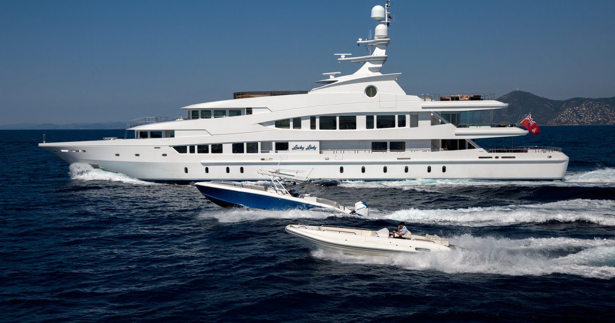Last chance for Mediterranean charter aboard 63m superyacht LUCKY LADY ...