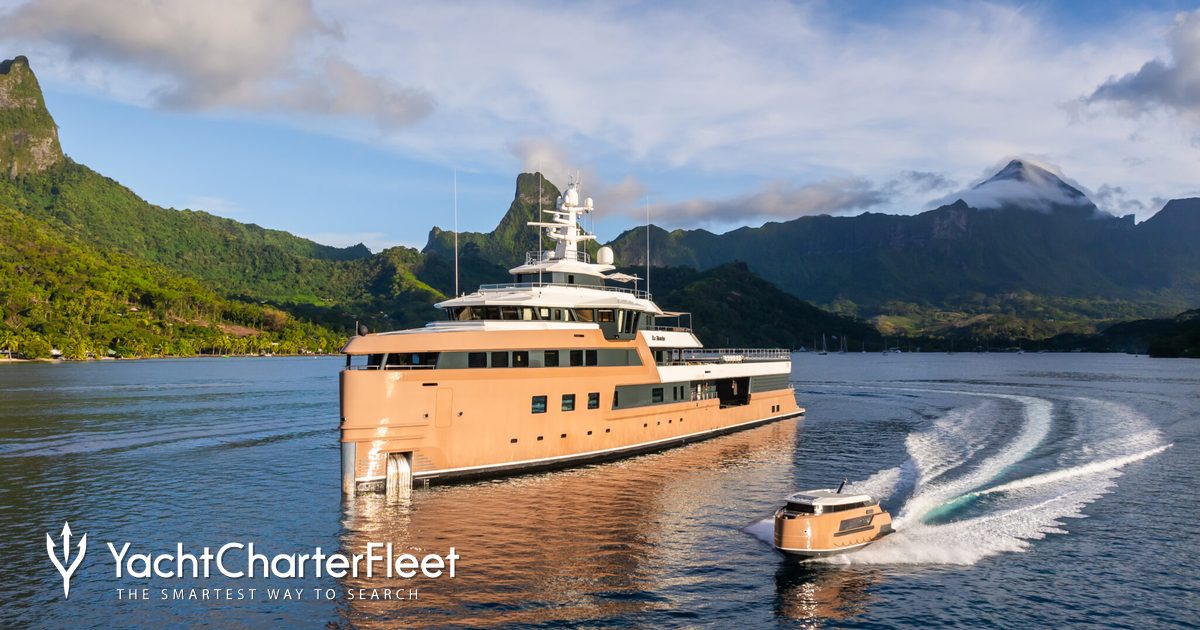 LA DATCHA Yacht Layout / General Arrangement Plans - 77m Damen Yachting ...