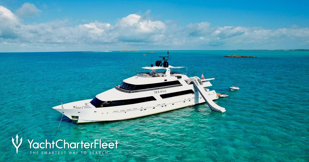 SEA AXIS Yacht Layout / General Arrangement Plans - 38m Heesen Motor Yacht