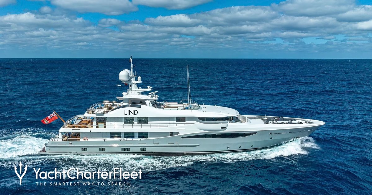 LIND Yacht Layout / General Arrangement Plans (ex. April) - 52m Amels ...