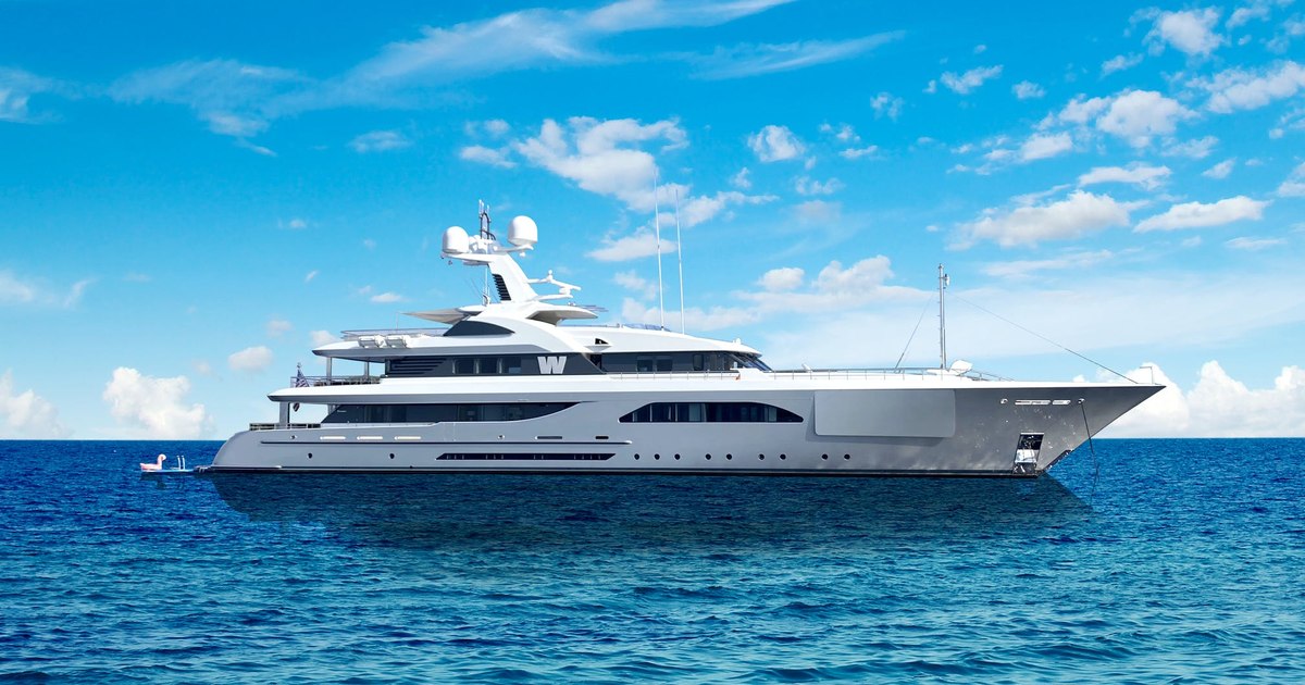58m yacht W available for a last-minute Thanksgiving charter in the ...