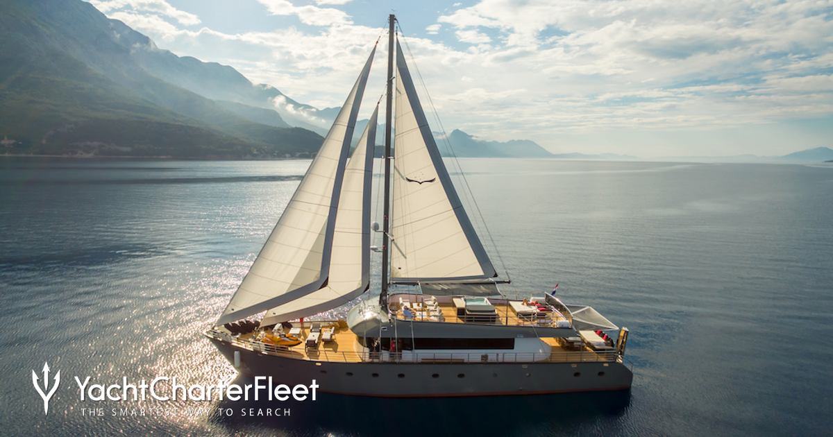 RARA AVIS Yacht Layout / General Arrangement Plans - 33m Kolotura Sail ...