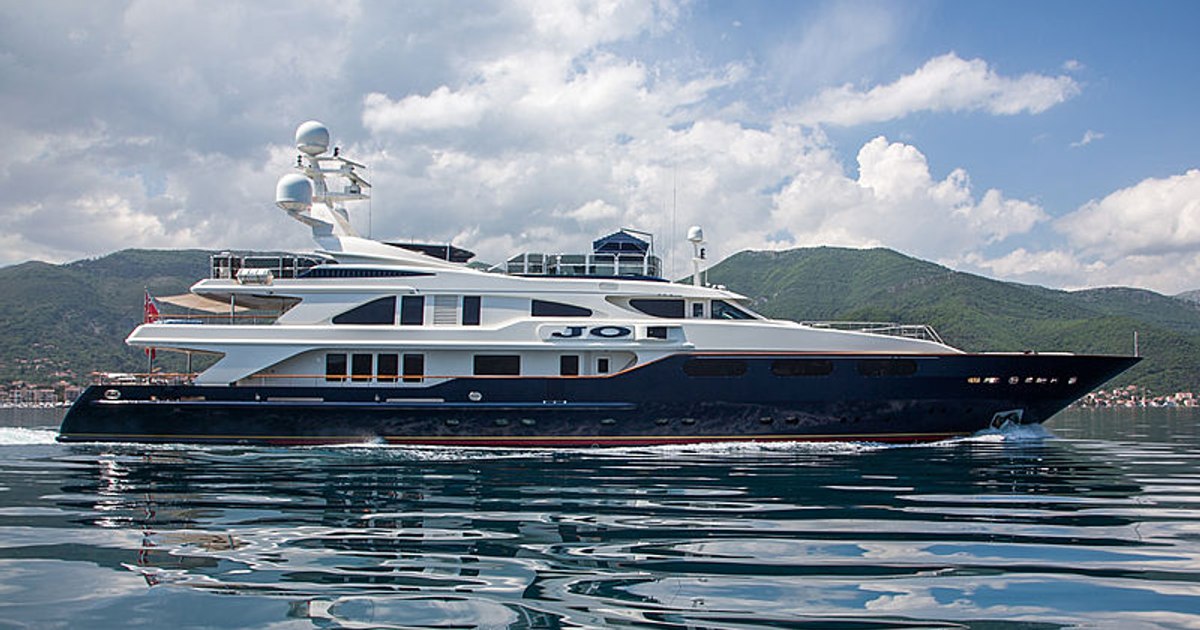 50m motor yacht JO I offers Mediterranean charter discount ...