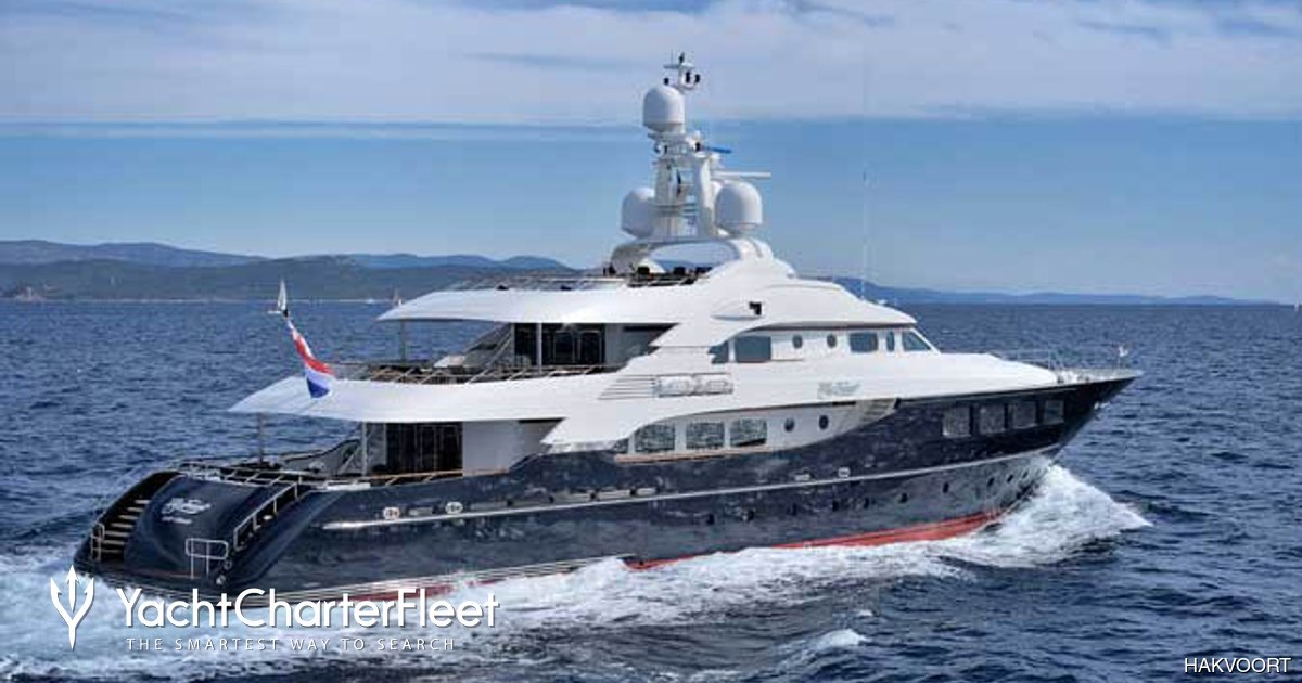 AWATEA Yacht Layout / General Arrangement Plans - Royal Hakvoort