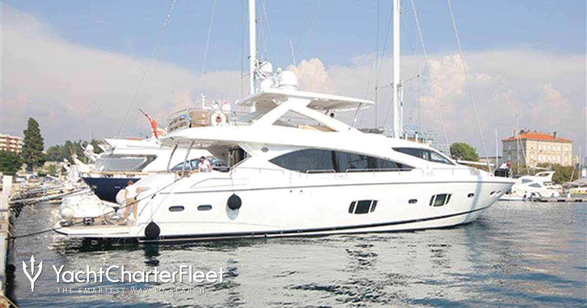 SPLASHED OUT Yacht Charter Price - Sunseeker Luxury Yacht Charter