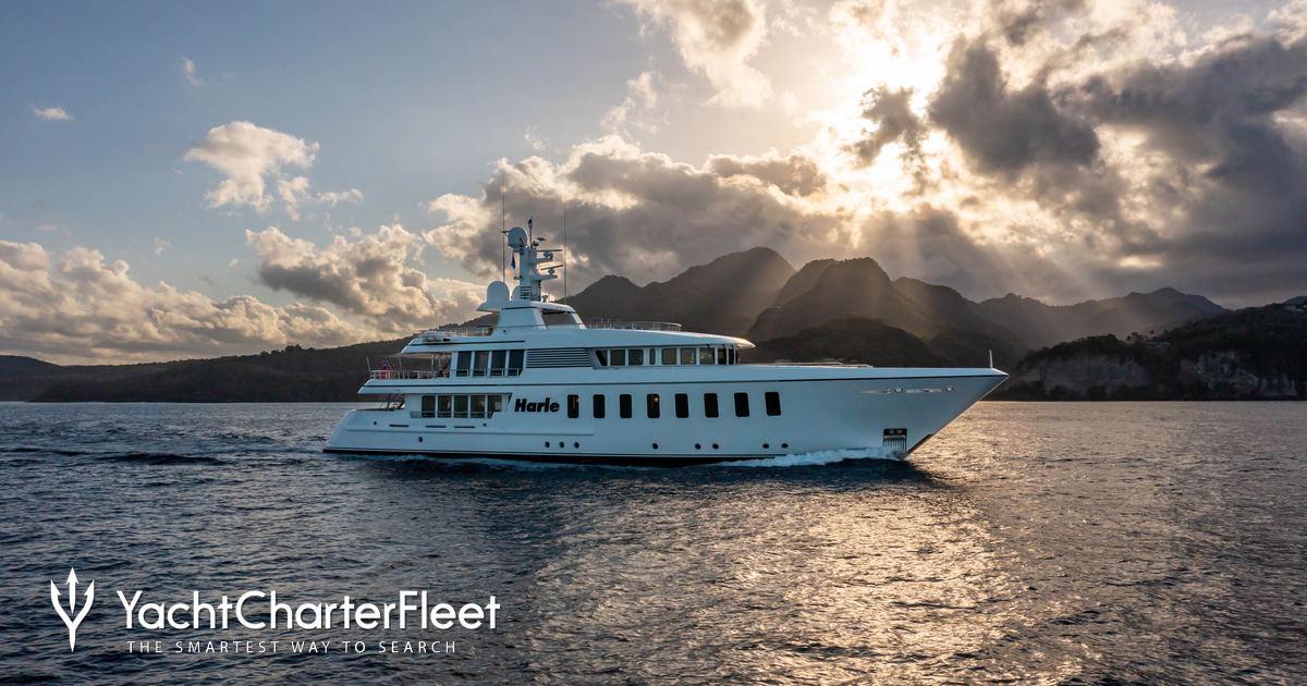 HARLE Yacht Layout / General Arrangement Plans - 45m Feadship Motor Yacht