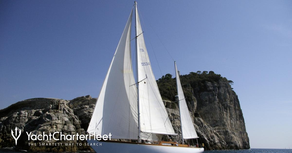 CADAMA Yacht Photos - 22m Luxury Sail Yacht for Charter