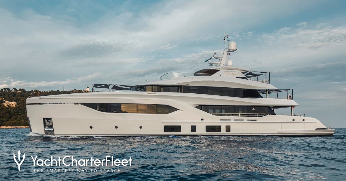 EXTRA TIME Yacht Charter Price - Conrad Shipyard Luxury Yacht Charter