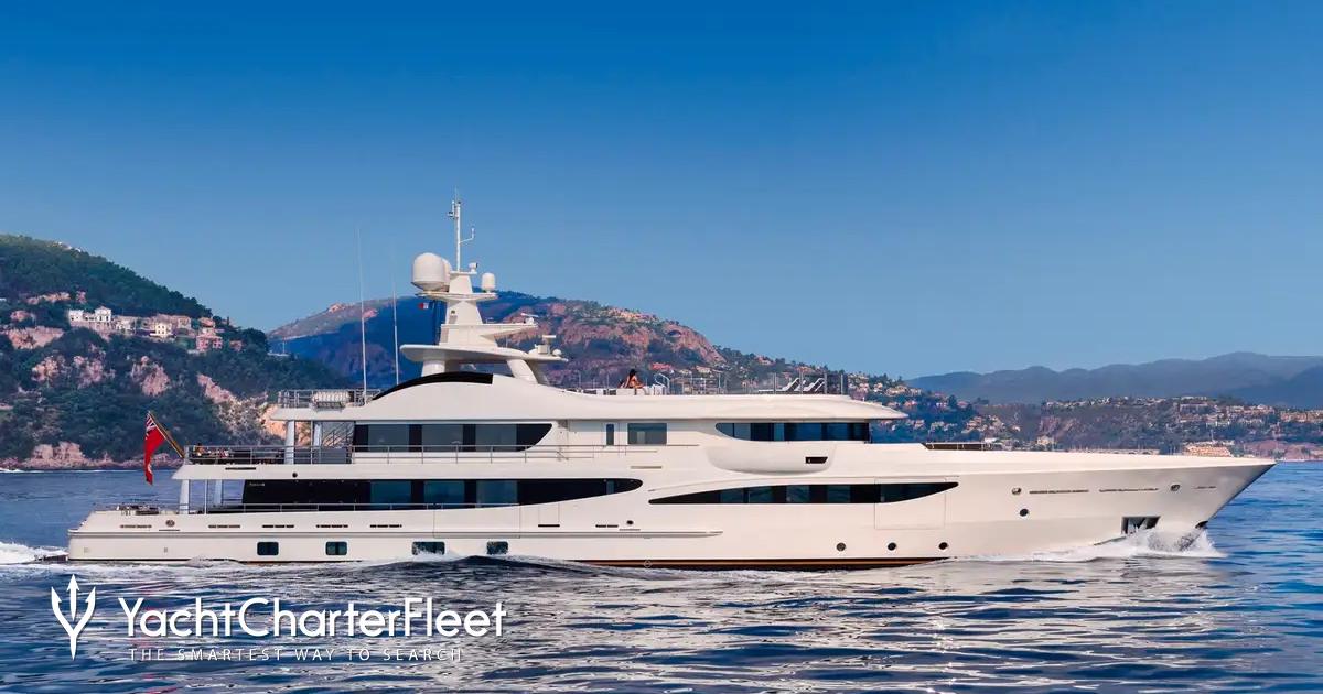 MELLON Yacht Layout / General Arrangement Plans (ex. Gigagi) - 55m ...