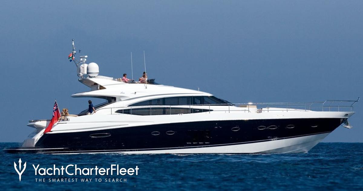 PRINCESS V85 Yacht Charter Brochure - Download PDF