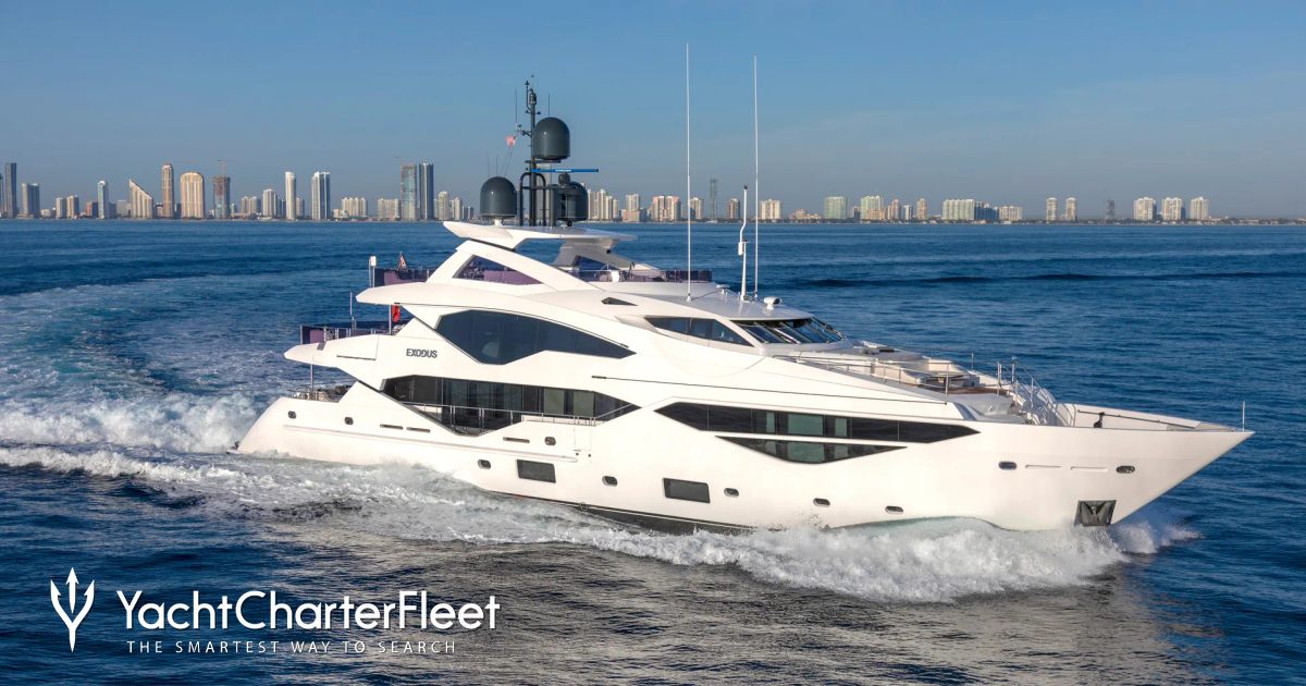 NEXUS Yacht Layout / General Arrangement Plans - 40m Sunseeker Motor Yacht