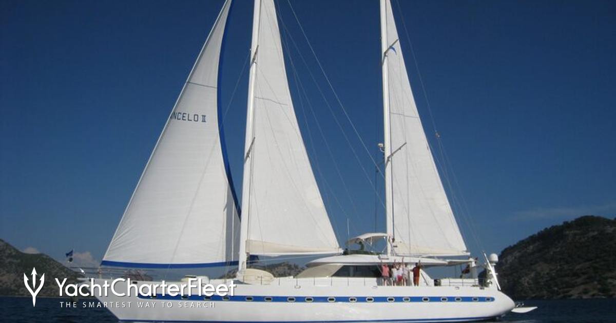 ANGELO II Yacht Photos - 35m Luxury Motor/Sailer Yacht for Charter