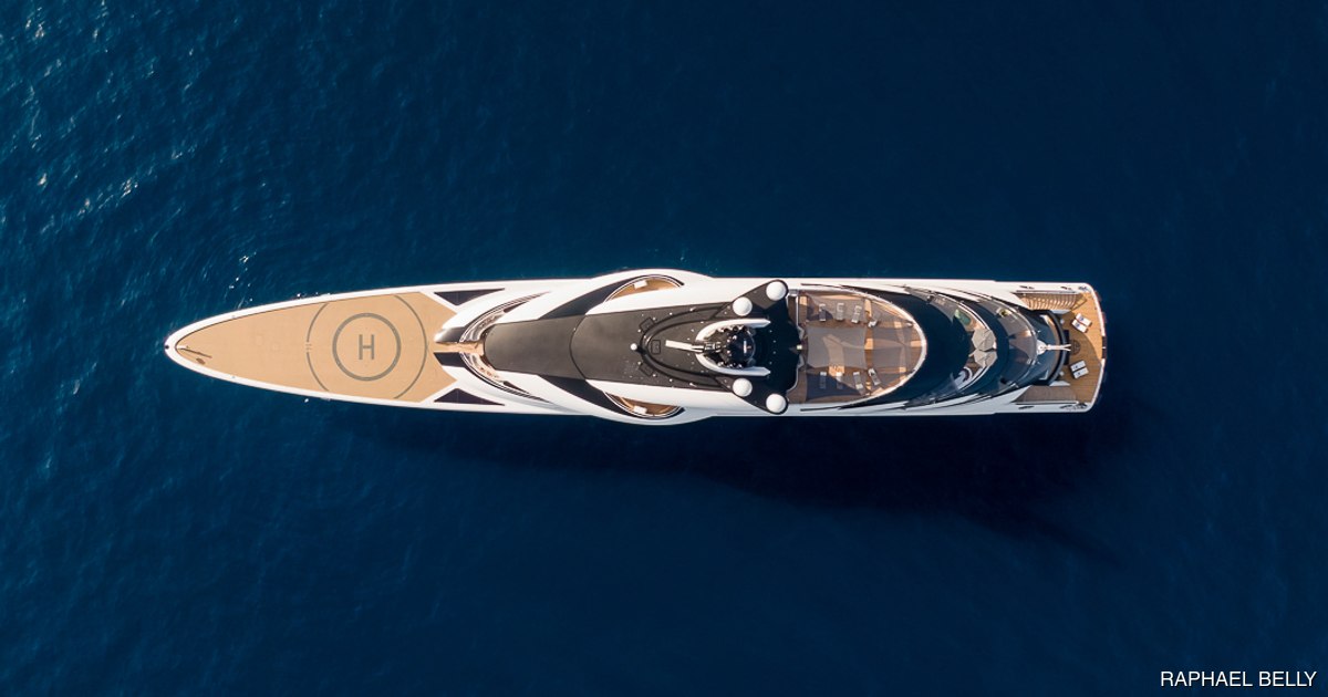 Clean sweep: 378ft charter yacht AHPO Wins Big at the 2023 ISS’s Design ...
