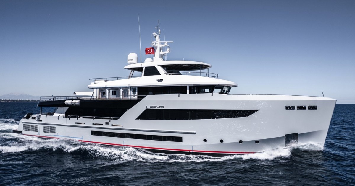 HEEUS: Bering B145 explorer yacht joins the Mediterranean charter fleet ...