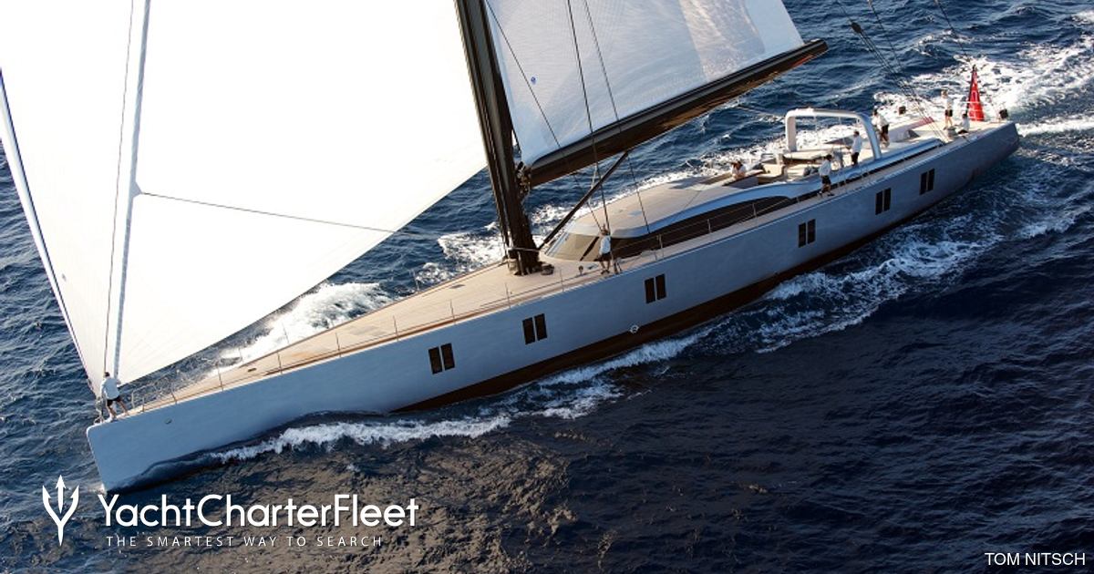 SHARLOU Yacht Layout / General Arrangement Plans - 43m Vitters Sail Yacht