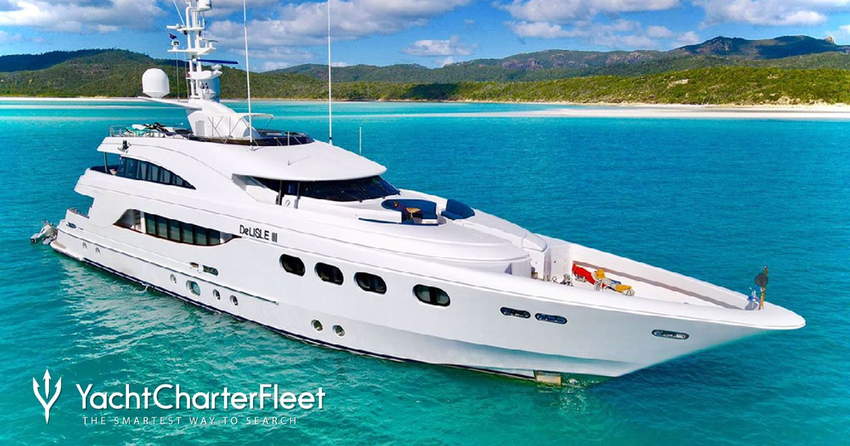 DE LISLE III Yacht Layout / General Arrangement Plans - 42m Gulf Craft ...