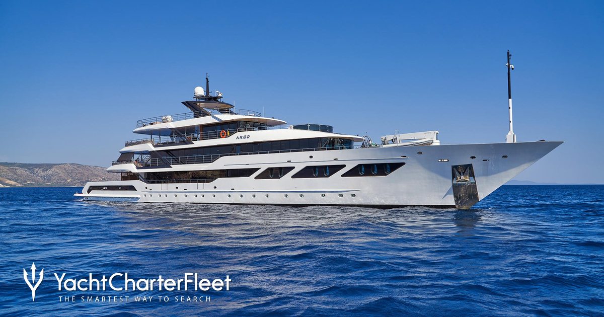 ARGO Yacht Layout / General Arrangement Plans - 55m Custom Motor Yacht