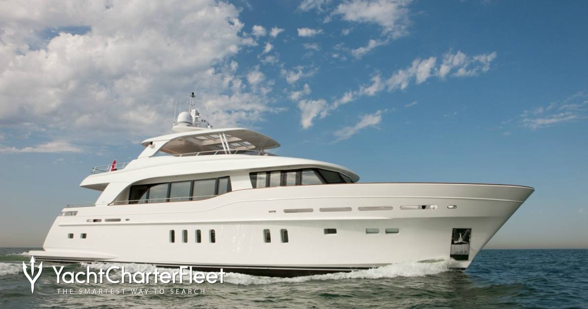 FIREFLY Yacht Layout / General Arrangement Plans - 29m Mulder Motor Yacht