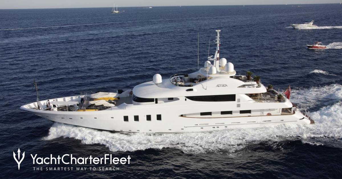AZTECA Yacht Layout / General Arrangement Plans - 50m Nereids Yachts ...