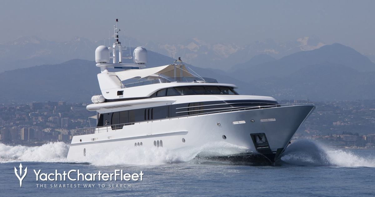 CASERTA Yacht Layout / General Arrangement Plans - 30m Feadship Motor Yacht