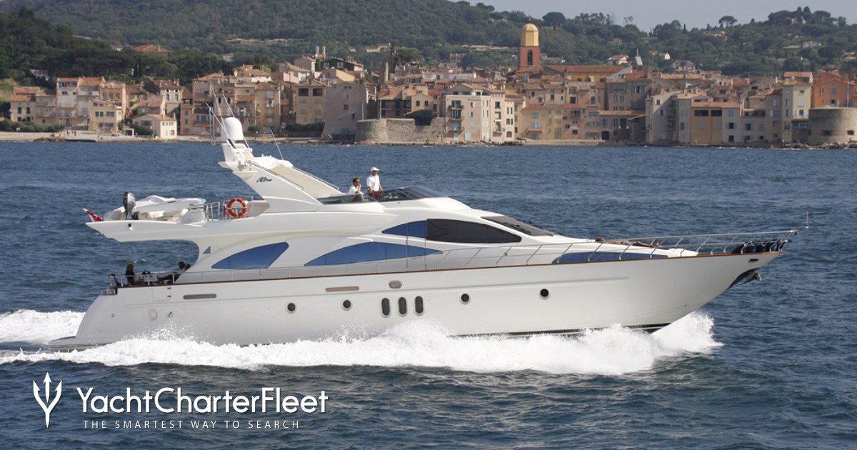WHITE STAR Yacht Charter Price (ex. Karu) - Azimut Yachts Luxury Yacht ...