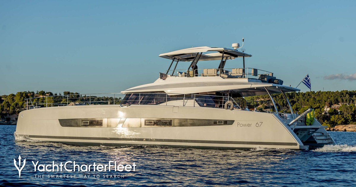 D2 Yacht Layout / General Arrangement Plans - 20m Fountaine Pajot Motor ...